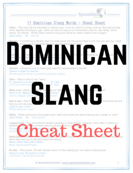 11 Dominican Slang Expressions and Words to Learn