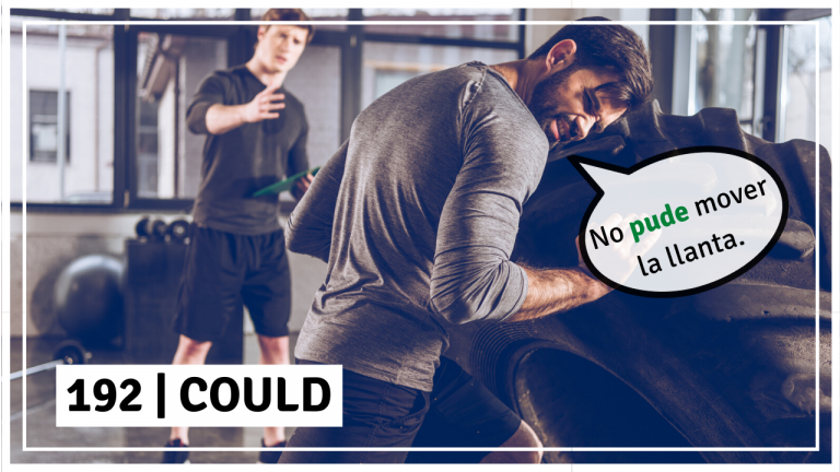 192 | Could en Español: Pude, Podía, Podría y Pudiera
